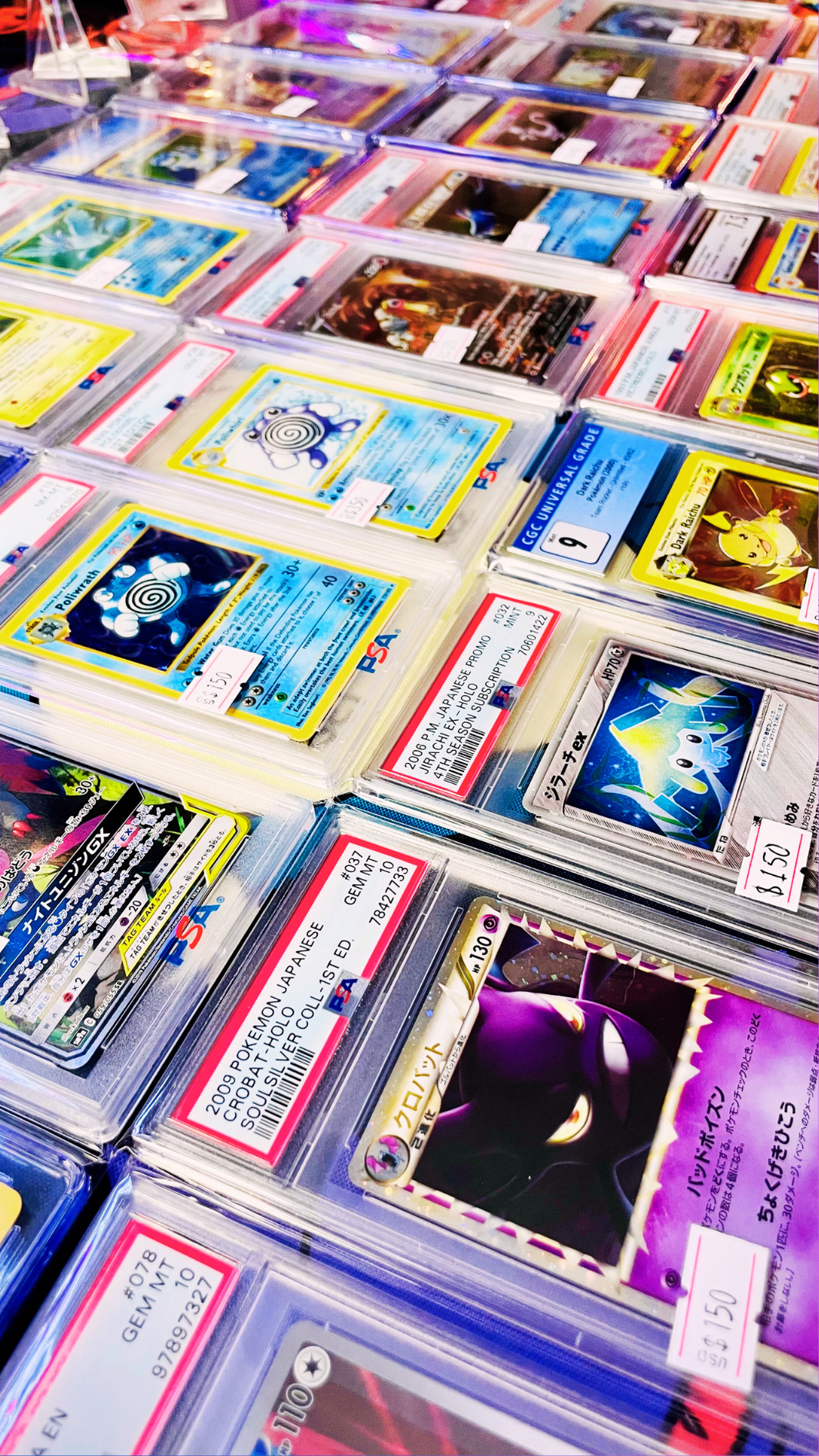 Sell Graded Trading Cards - Pocket Slabs