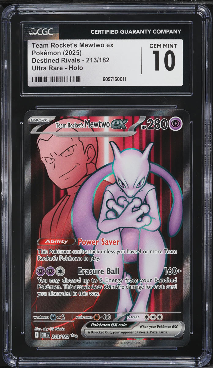 Graded Mewtwo Pokemon Cards - Pocket Slabs