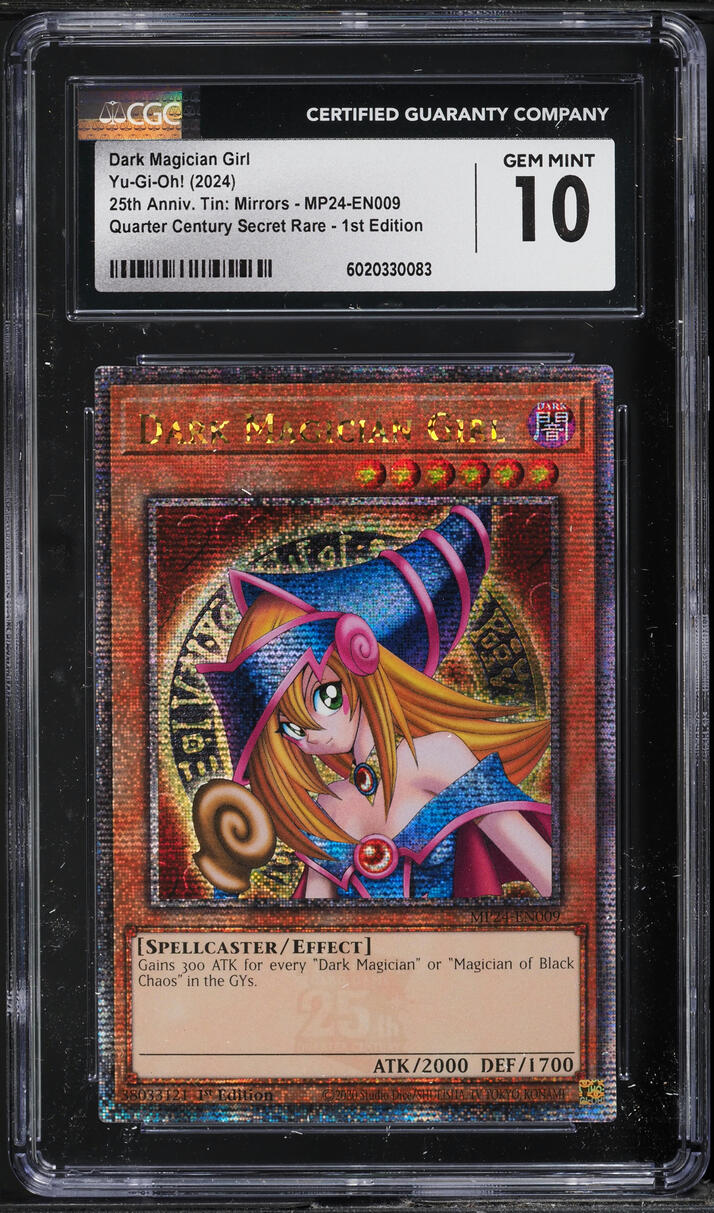 2024 Yu-Gi-Oh! 25th Mirrors 1st Edition Dark Magician Girl #MP24-EN009