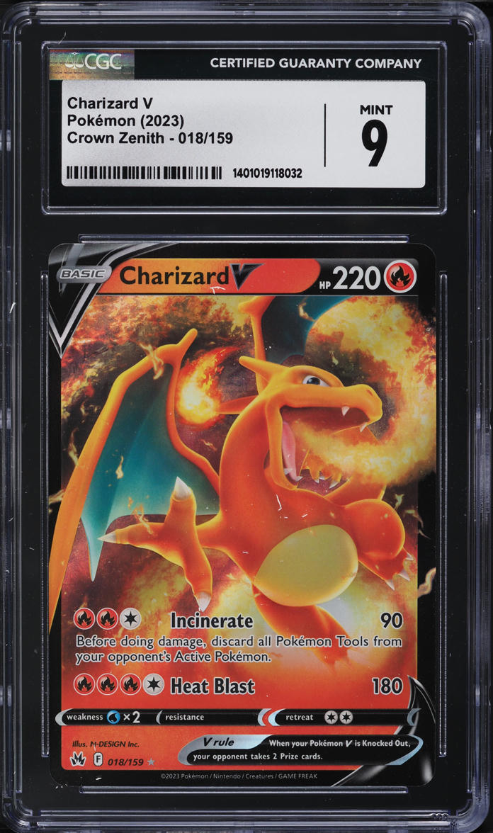 Graded Charizard Pokemon Cards