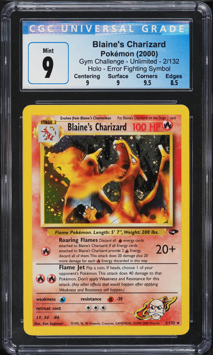 Graded Charizard Pokemon Cards